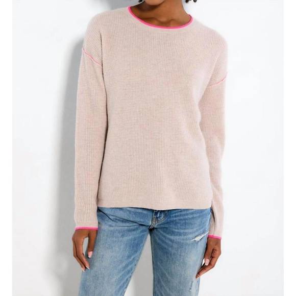 Lisa Todd | Sweaters | New Lisa Todd Contrast Sweater In Birchfog ...